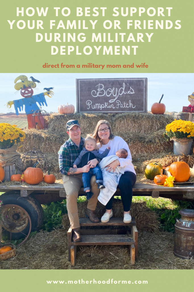 How to Support Friends During a Military Deployment - Motherhood For Me